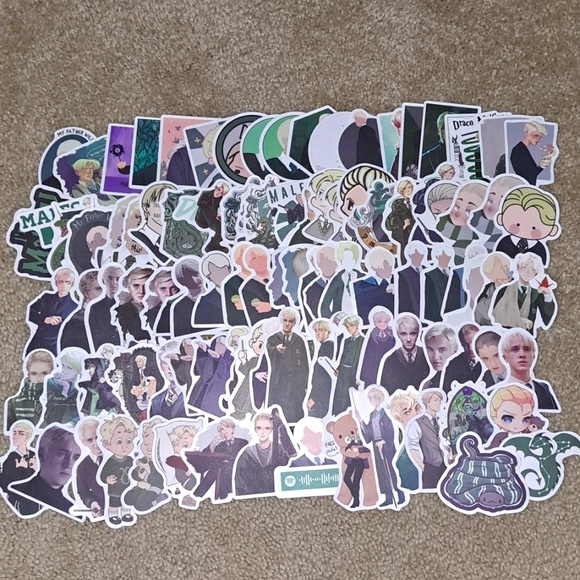 Warner Bros. | Design | Draco Malfoy Stickers | Poshmark